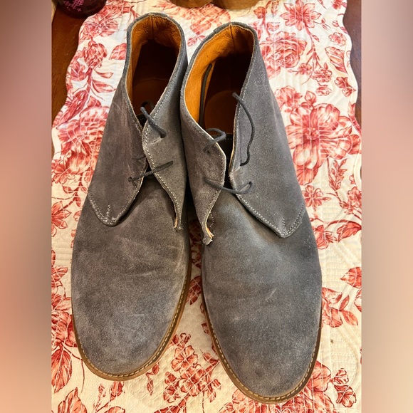 New Republic | Shoes | New Republic Gray Suede Mens Shoes | Poshmark
